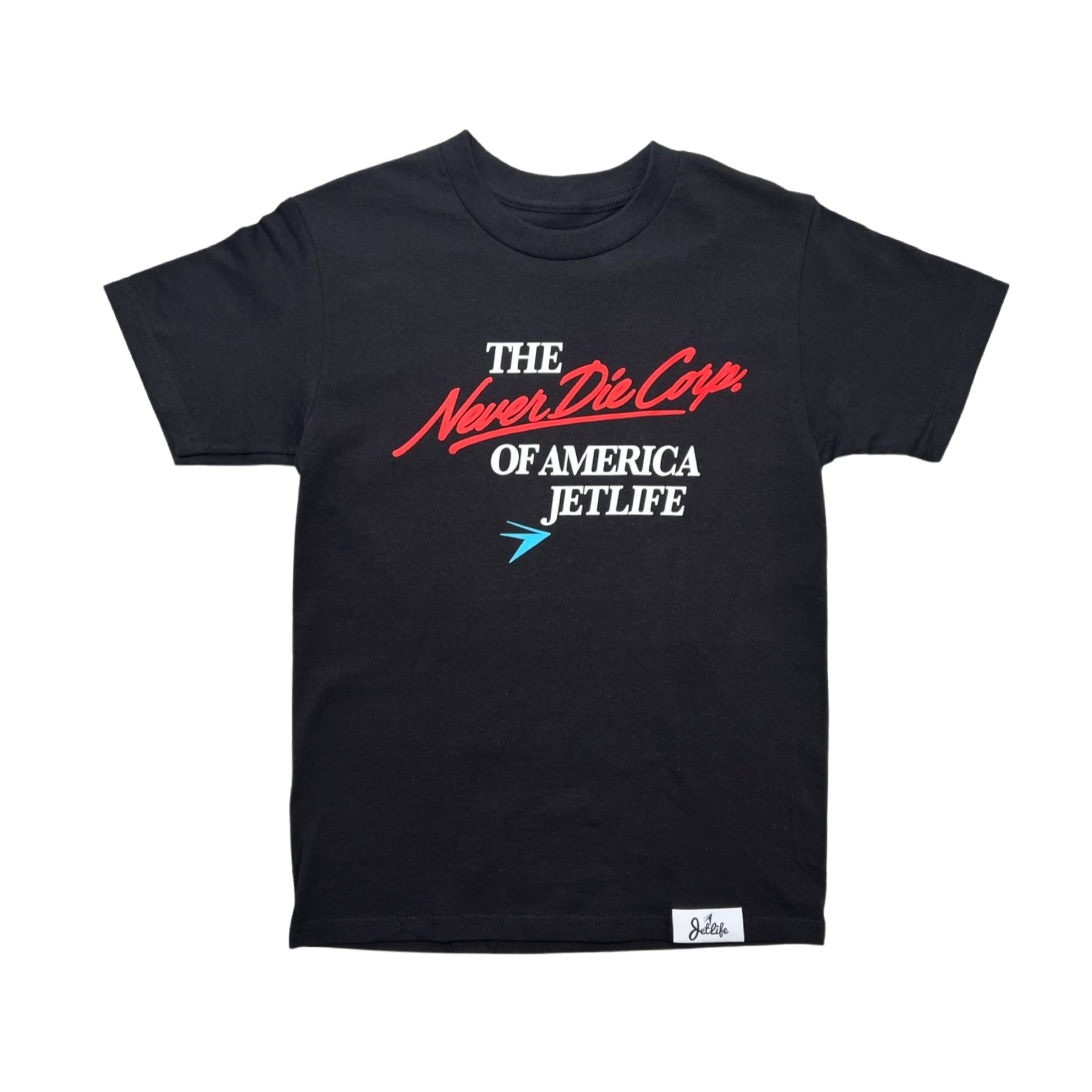 JET LIFE "HEARTBEAT" TEE [BLACK] – JET LIFE APPAREL