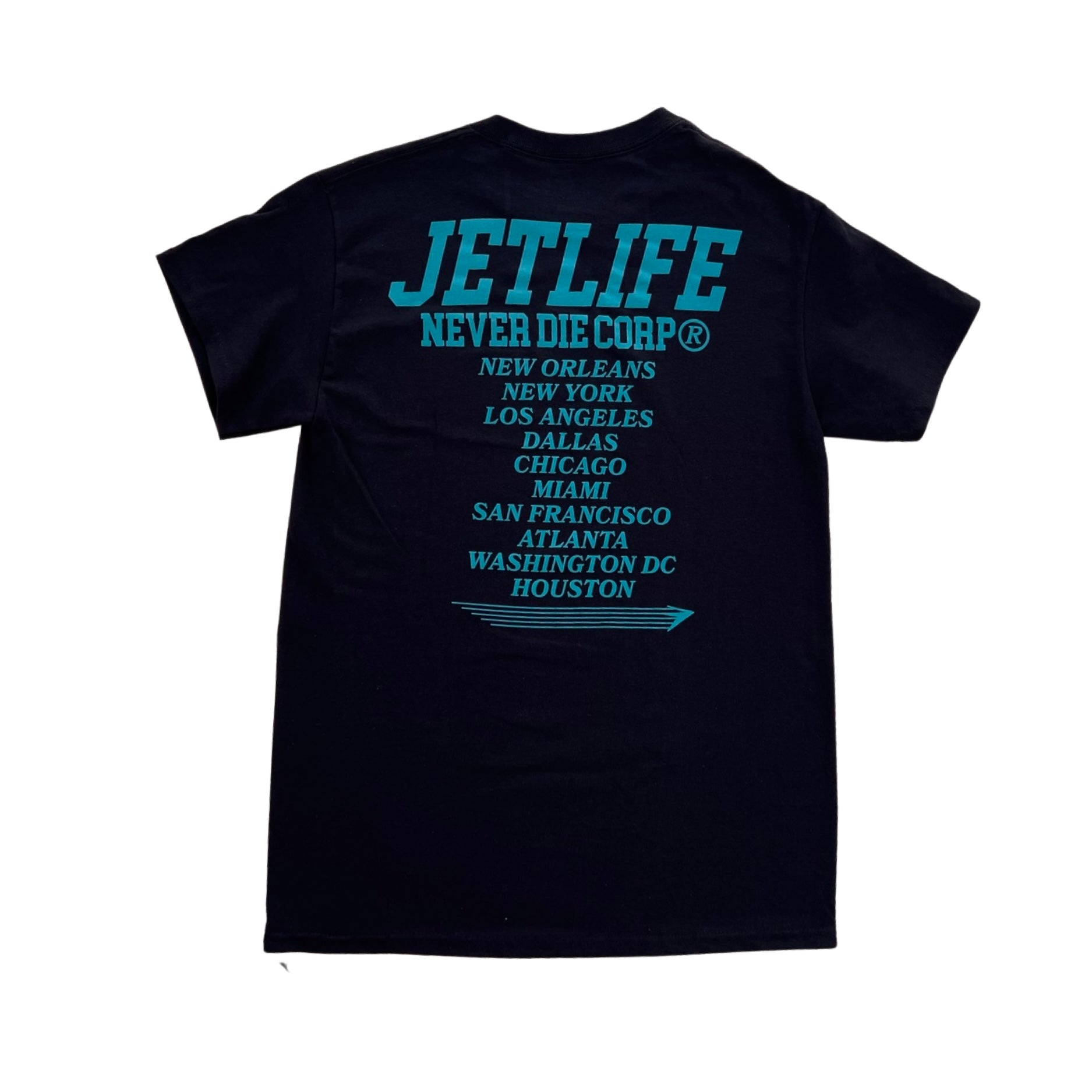 Jet Life "CITY TOUR" S/S [BLACK] – JET LIFE APPAREL