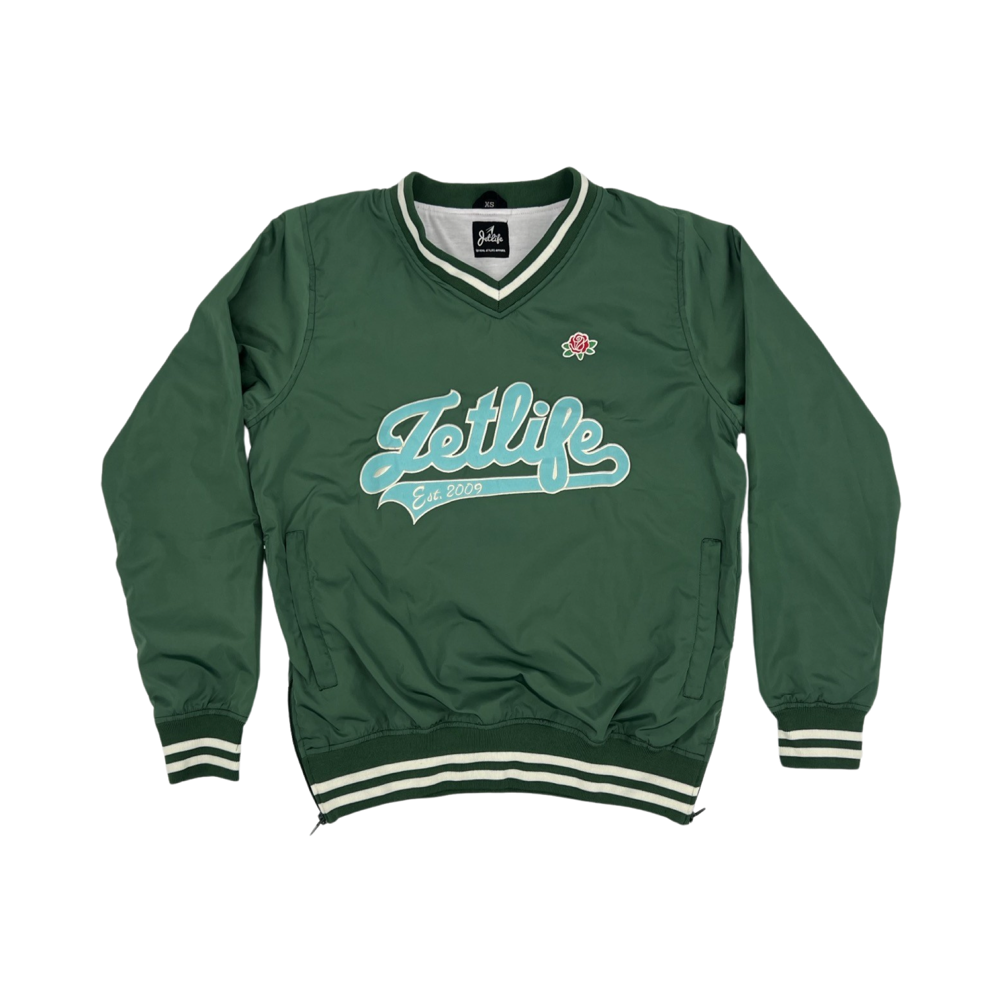 Jet Life "Signature" Pullover Track Jacket [GREEN] – JET LIFE APPAREL