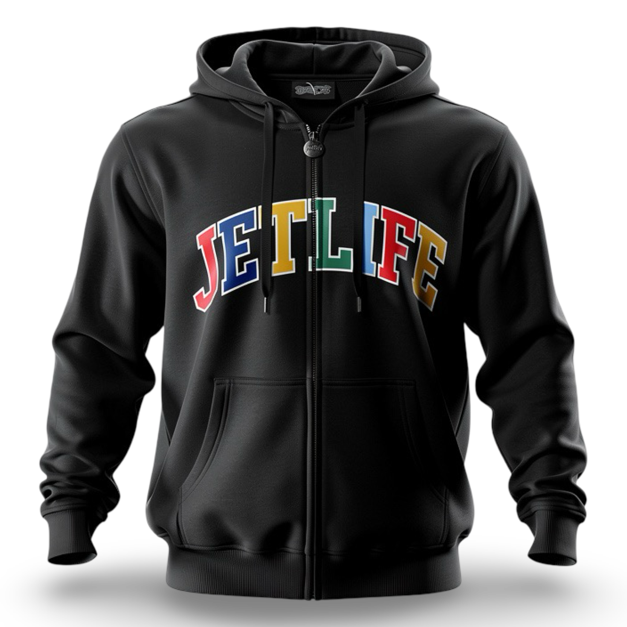 JET LIFE "WORLDS FRESHEST" ZIP UP HOODIE [BLACK] – JET LIFE APPAREL
