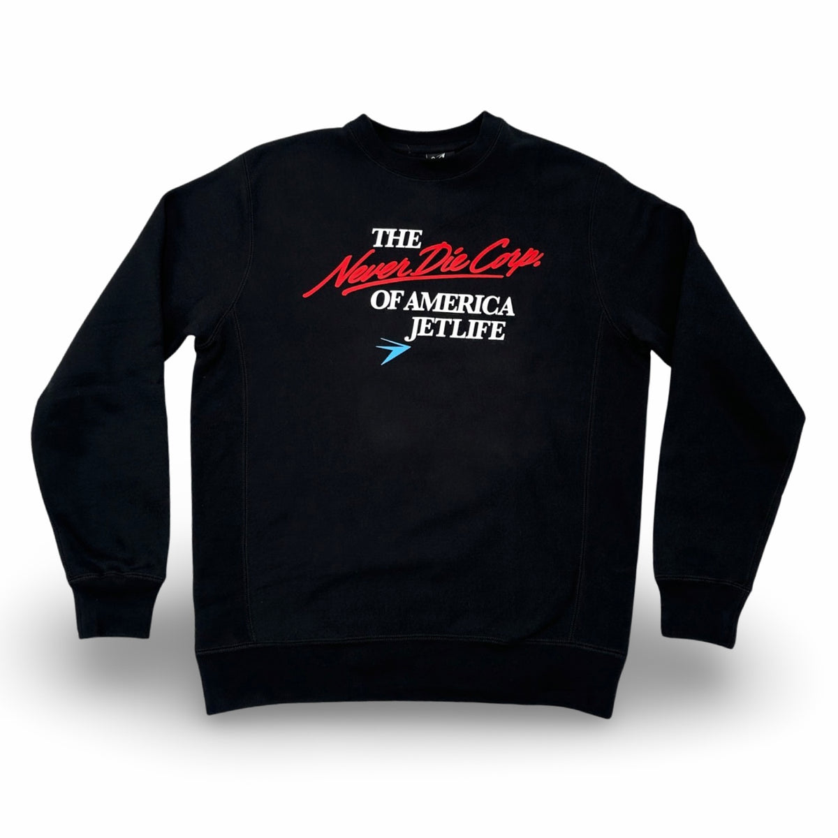JET LIFE "HEARTBEAT" SWEATER [BLACK] – JET LIFE APPAREL
