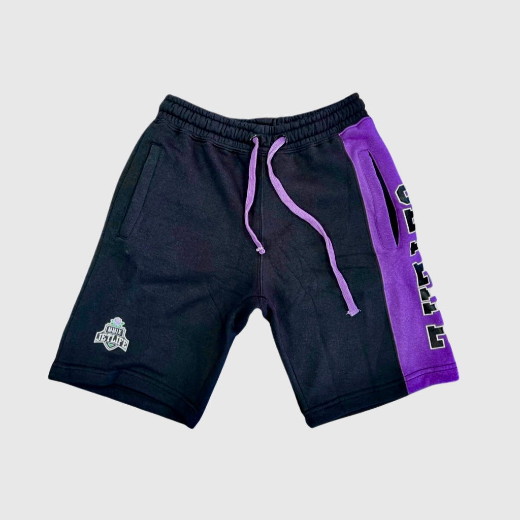 JET LIFE SPORTS "PURPLE HAZE" COTTON SHORTS – JET LIFE APPAREL